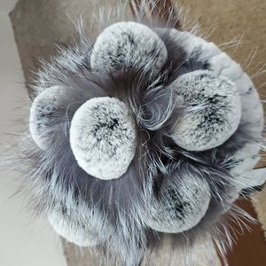 Hima | Accessories | Rex Rabbit And Fox Fur Stretch Hat | Poshmark